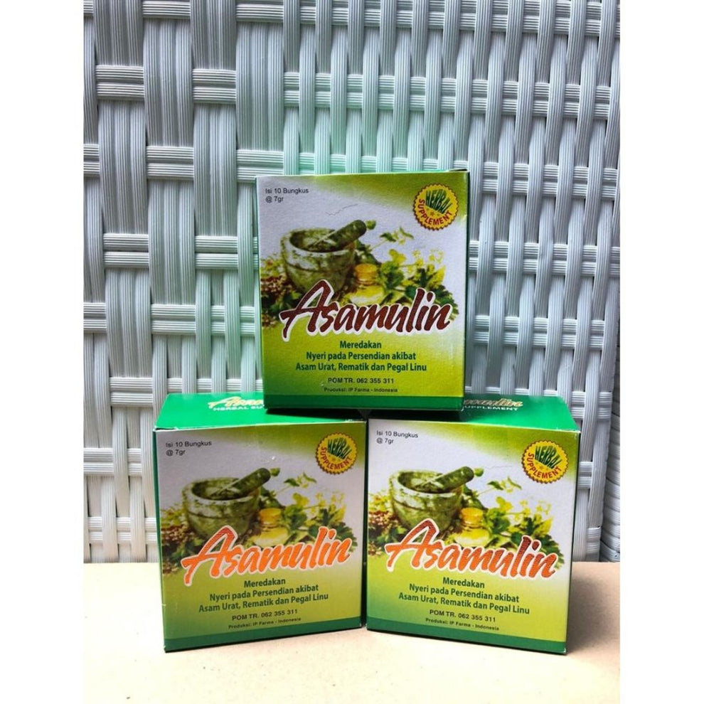 Asamulin Powder (Tea) herbal concoctions for gout, sore, cholesterol F ...